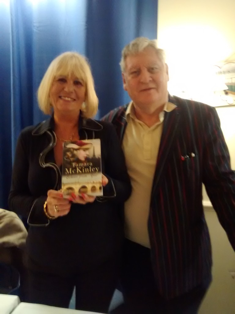 Xlibris Author Tony Flood with Tamara McKinley - Xlibris Publishing Blog